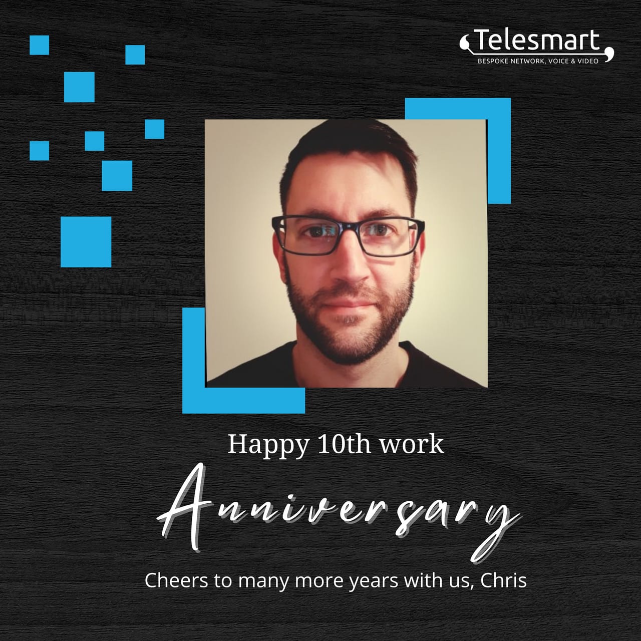 Congratulations Chris Hill - Telesmart