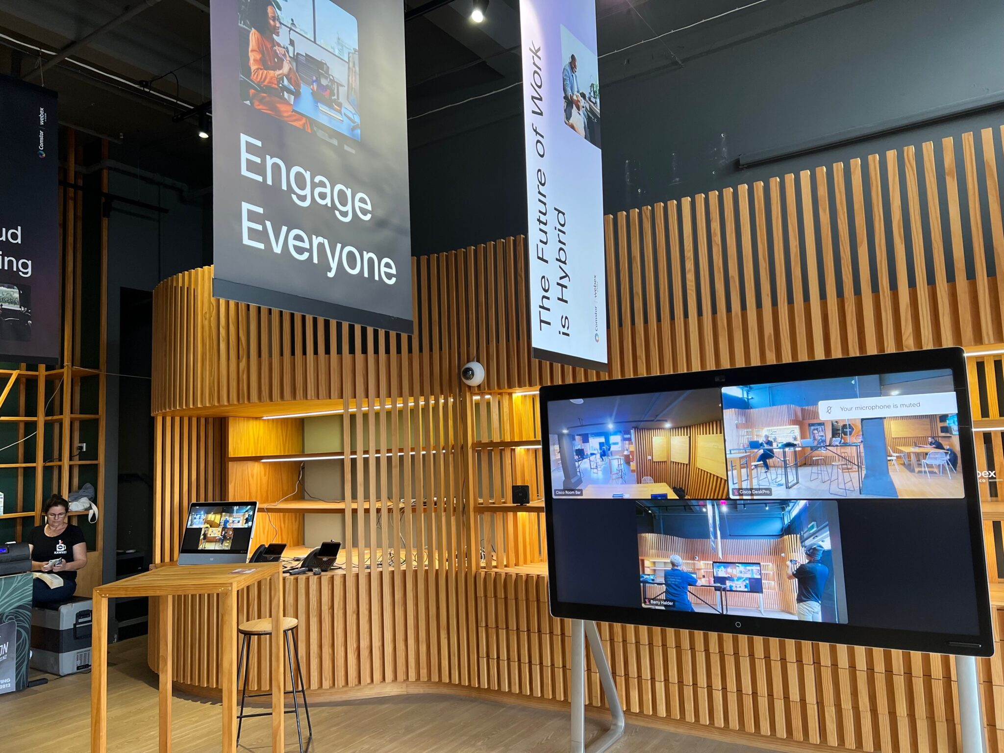 Telesmart at the Cisco Webex Pop Up in Auckland - Telesmart