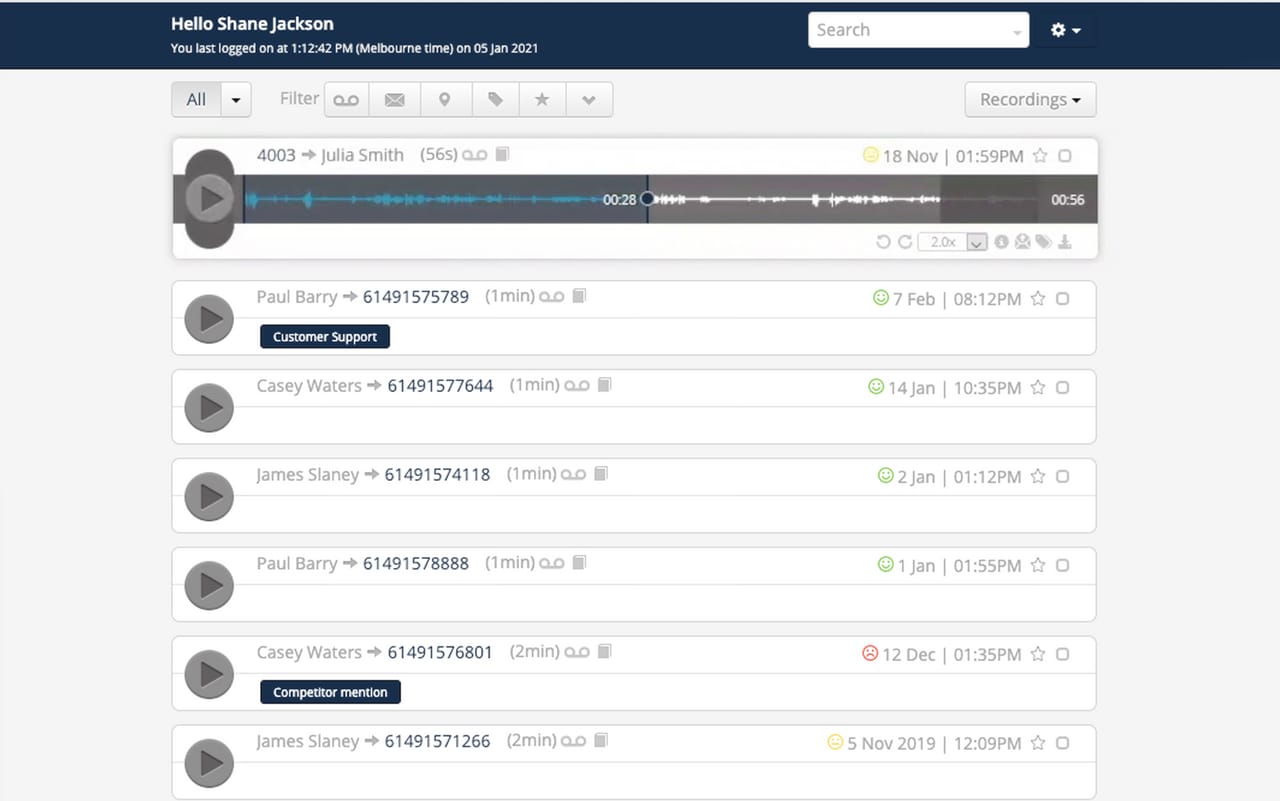 Call Recording - Telesmart